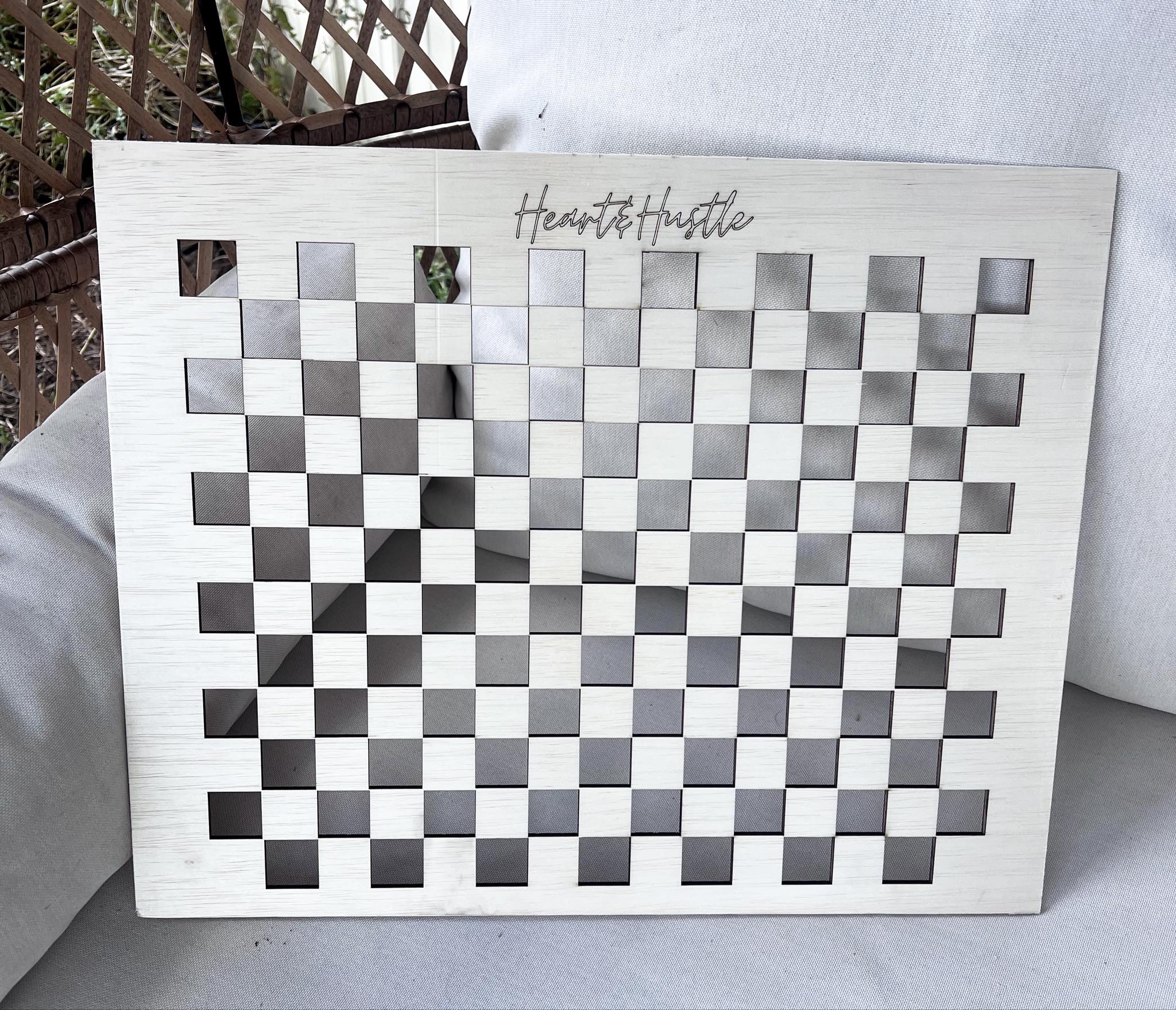 Checkered Stencil – Heart&HustleDesignLLC